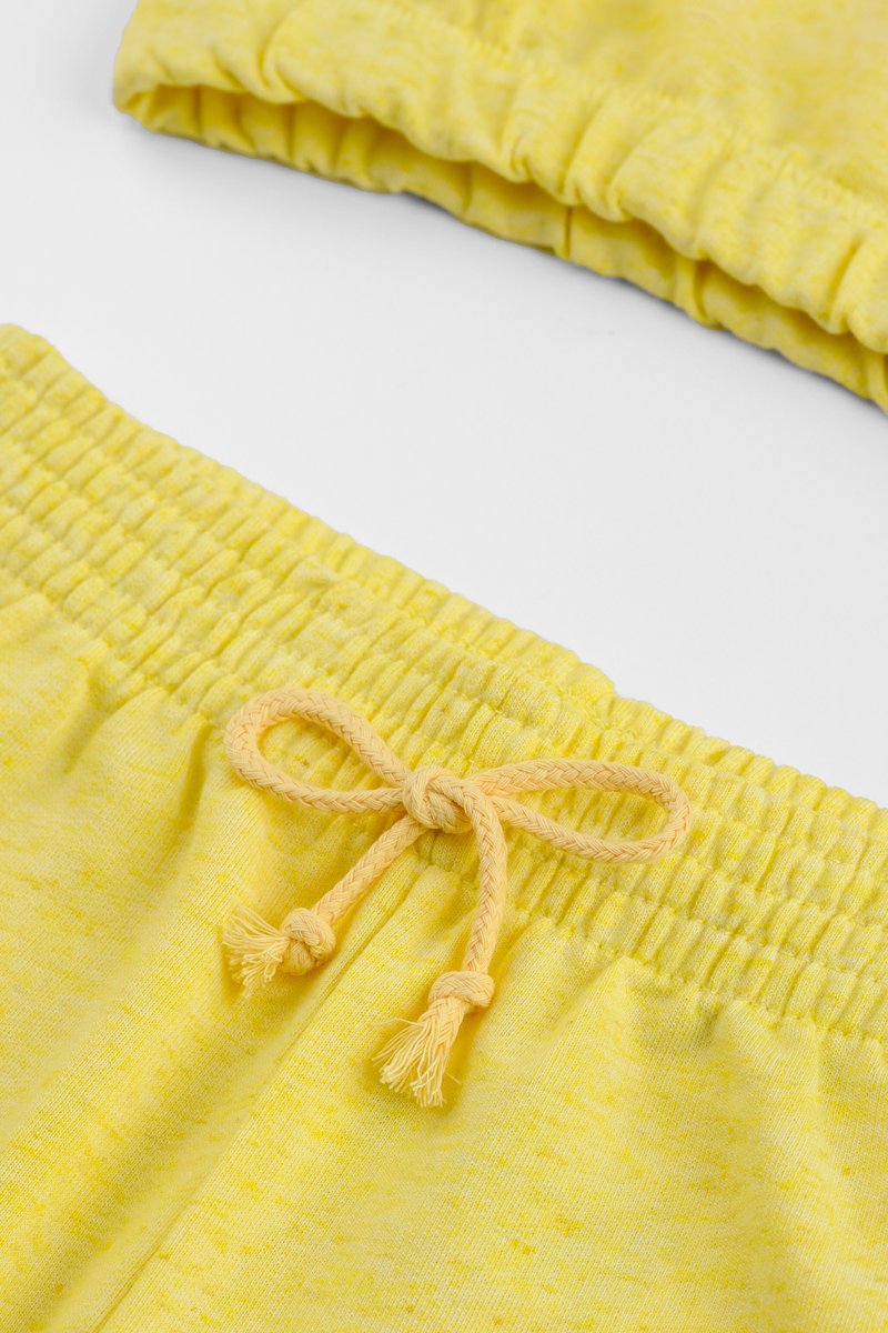 Conjunto Fakini Infantil Menina Sunshine Amarelo