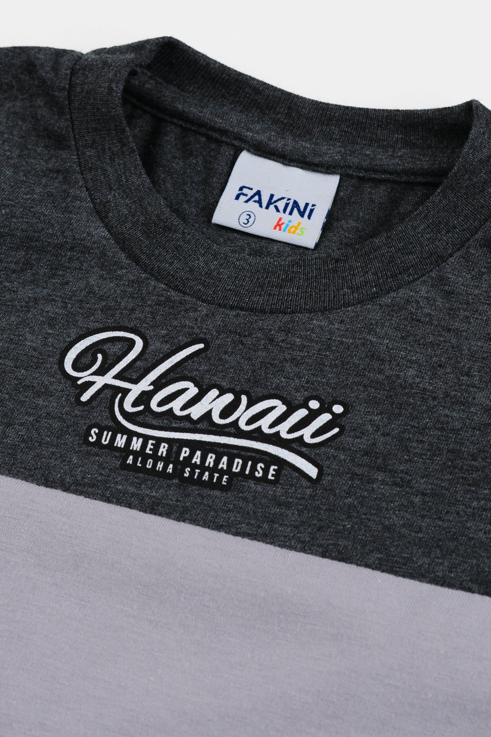 Conjunto Fakini Infantil Menino Hawaii Mescla