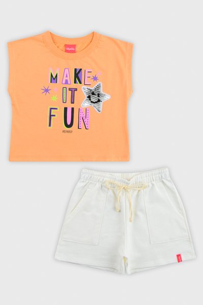 Conjunto Infantil Menina Kely Kety