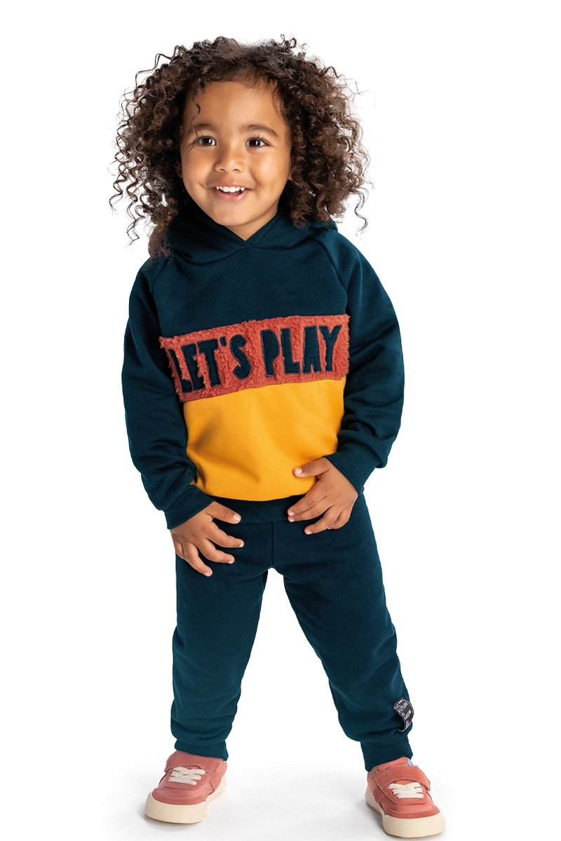 Conjunto Moletom Infantil Menino Elian